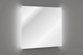 Comad Závěsné zrcadlo s LED osvětlením Aura LED 80x80 cm