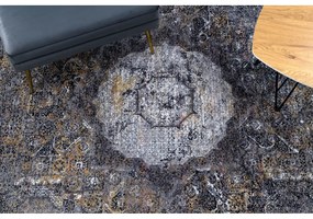 Kusový koberec Axati tmavě šedý 160x220cm