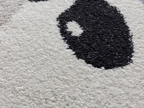 Obdélníkový koberec PANDA do dětského pokoje