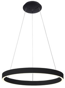 Designový stmívatelný lustr Andrea 80 černá