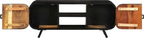 TV stolek 110 x 30 x 45 cm masivní recyklované dřevo 328413