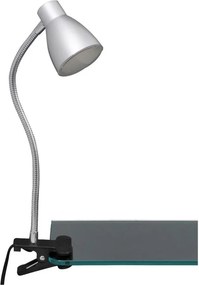 Briloner 2615-014P - LED Lampa s klipem GRIP LED/2,5W/230V stříbrná