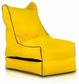 Sedací vak Fumiko Polyester - Žlutá
