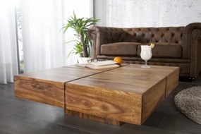 Konferenční stolek Heritage z indického masivu palisandr Barva Only stain THD-CTHOLO-85