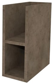 Mereo Aira, koupelnová skříňka 20 cm, spodní,  Multidecor, Beton Chicago tm šedý CN797SBCS2