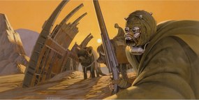Komar Vliesová fototapeta Star Wars Classic RMQ Tusken 500 x 250 cm