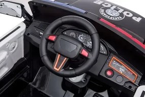 Eljet Dětské elektrické auto policie SUV černá / 50W / rychlost 3-8km/