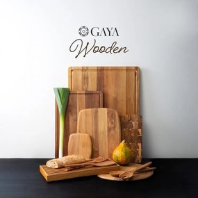 Salátová vidlička Teak 30,5 x 6,8 x 1,9 cm – GAYA Wooden (593738)