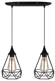 Candellux Lustr na lanku GRAF 2xE27/60W/230V 32-62895