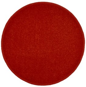 Eton vínově červený koberec kulatý průměr 80 cm