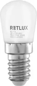 RETLUX RLL 454 E14 2W T26 fridge / 2W / 180 lm / 3000K - teplá bílá