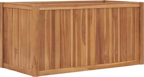 vidaXL Vyvýšený záhon 100 x 50 x 50 cm masivní teakové dřevo [48971]