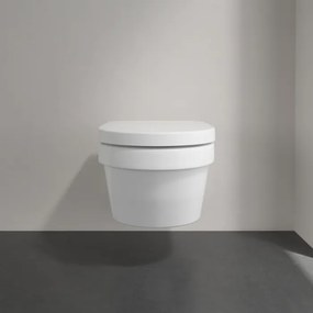 VILLEROY & BOCH Villeroy &amp; Boch ARCHITECTURA - WC mísa bezrámová, 530x370 mm, závěsný model, bílá Alpin CeramicPlus 5684R0R1
