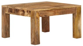 246700 vidaXL Konferenční stolek 60 x 60 x 35 cm masivní mangovníkové dřevo