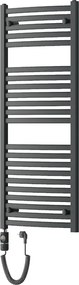 Mexen Helios, elektrické topné těleso 1200 x 500 mm, 600 W, antracitová, W103-1200-500-2600-66