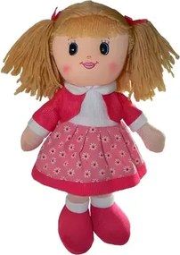 SPARKYS Panenka hadrová tmavě růžová sukně / Textilní / 30 cm / od 3 l