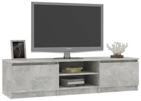 vidaXL Marketos TV stolek betonově šedý 140 x 40 x 35,5 cm kompozitní dřevo