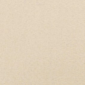 Box spring postel s matrací krémová 120x190 cm textil 3269949