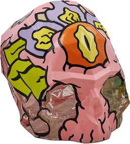 Dekorativní figurka Memento Mori Rock & Pop by Cins3000 lebka S