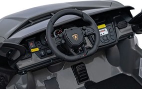 Elektrické autíčko Lamborghini Revuelto XL šedé