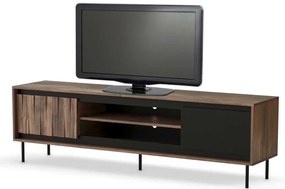 TV stolek Stuga, ořech / černá