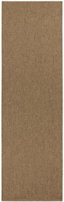 BT Carpet - Hanse Home koberce Běhoun Nature 104272 Brown ROZMĚR: 80x150