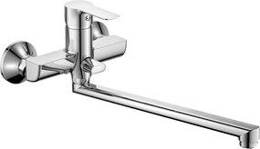 Bruckner Bruckner, BARON nástěnná umyvadlová/vanová, rozteč 150mm, hubice 338mm, chrom, 612.025.1