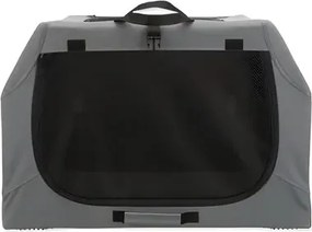 TRIXIE Přepravka EASY skládací šedá / S-M / 71x49x51 cm
