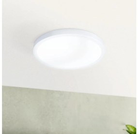 Eglo 30891 - LED Koupelnové stropní svítidlo FUEVA LED/20,5W/230V IP44 bílá