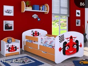 Dětská postel Kevin duo pro DVĚ děti vzor 86 180x90 cm