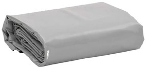 Plachta šedá 4 x 6 m 650 g/m² 156114