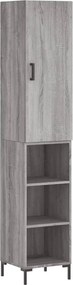 Skříň highboard šedá sonoma 34,5 x 34 x 180 cm kompozitní dřevo 3198983