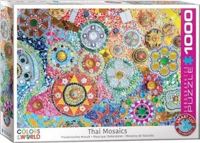 EUROGRAPHICS Puzzle Thajská mozaika / 1000 dílků / 68 x 48 cm
