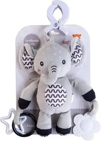 BABYTED Chrastítko Slon / Plyš / 30 cm / od 0 měsíců