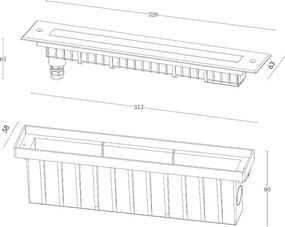 IMPR 730262 Zemní zápustné svítidlo Line II nerezová ocel 10W LED 570lm 3000K pojezdové - DEKOLIGHT