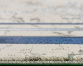 BE Koberec Allianz 6309 NAVY - tmavě modrý obdélníkový Rozměr: 60x100 cm