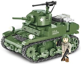 Cobi 3048 americký tank m3a1 stuart - company of heroes