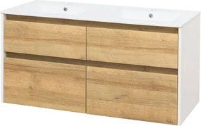 Mereo Mereo, Opto, koupelnová skříňka s keramickým umyvadlem 121 cm, CN933