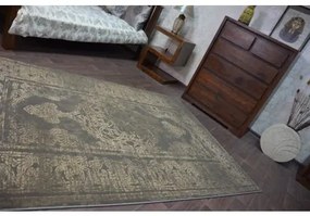 koberec DROP JASMINE 456 Vizon/Tmavá béžová velikost 240x330 cm | krásné koberce cz