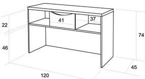 BRADOP Skříňka na boxy C119