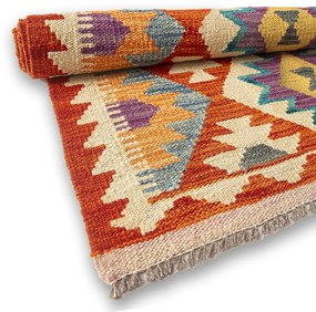 Vlněný kilim "Kosočtverce"
