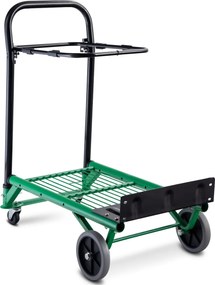 Costway 2 v 1 Skládací vůz na pytle, přepravní vůz, nákladní vůz na pneumatiky