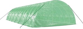 Skleník s ocelovým rámem zelený 84 m² 14 x 6 x 2,85 m 3188110