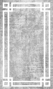 Šedý pratelný běhoun 80x300 cm Mano – Vitaus
