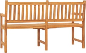 3místná zahradní lavice se stolkem 150 cm masivní teakové dřevo 316631
