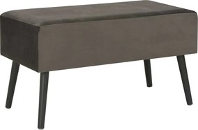 vidaXL Konferenční stolek 80 x 40 x 46 cm samet [247547] Barva: Hnědá