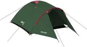 NILS Camp NC6013 Rocker zelený / Turistický stan / 3 osoby / 100+205+4
