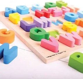 Bigjigs Baby Abeceda velká písmena / od 18 měsíců