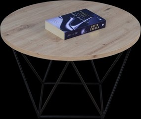 ADRK Furniture Konferenční stolek LIAM CT-LIA-B-A