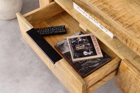 Designový závěsný TV stolek Thunder 160 cm mango